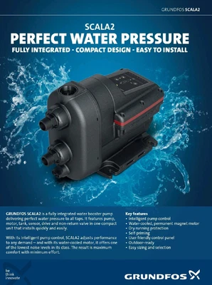 Grundfos SCALA2 Pressure Boosting Pump 3-45 | Grelly USA