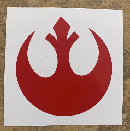 Star Wars Rebel Alliance Star Crest Logo Die Cut Vinyl Decal | eBay