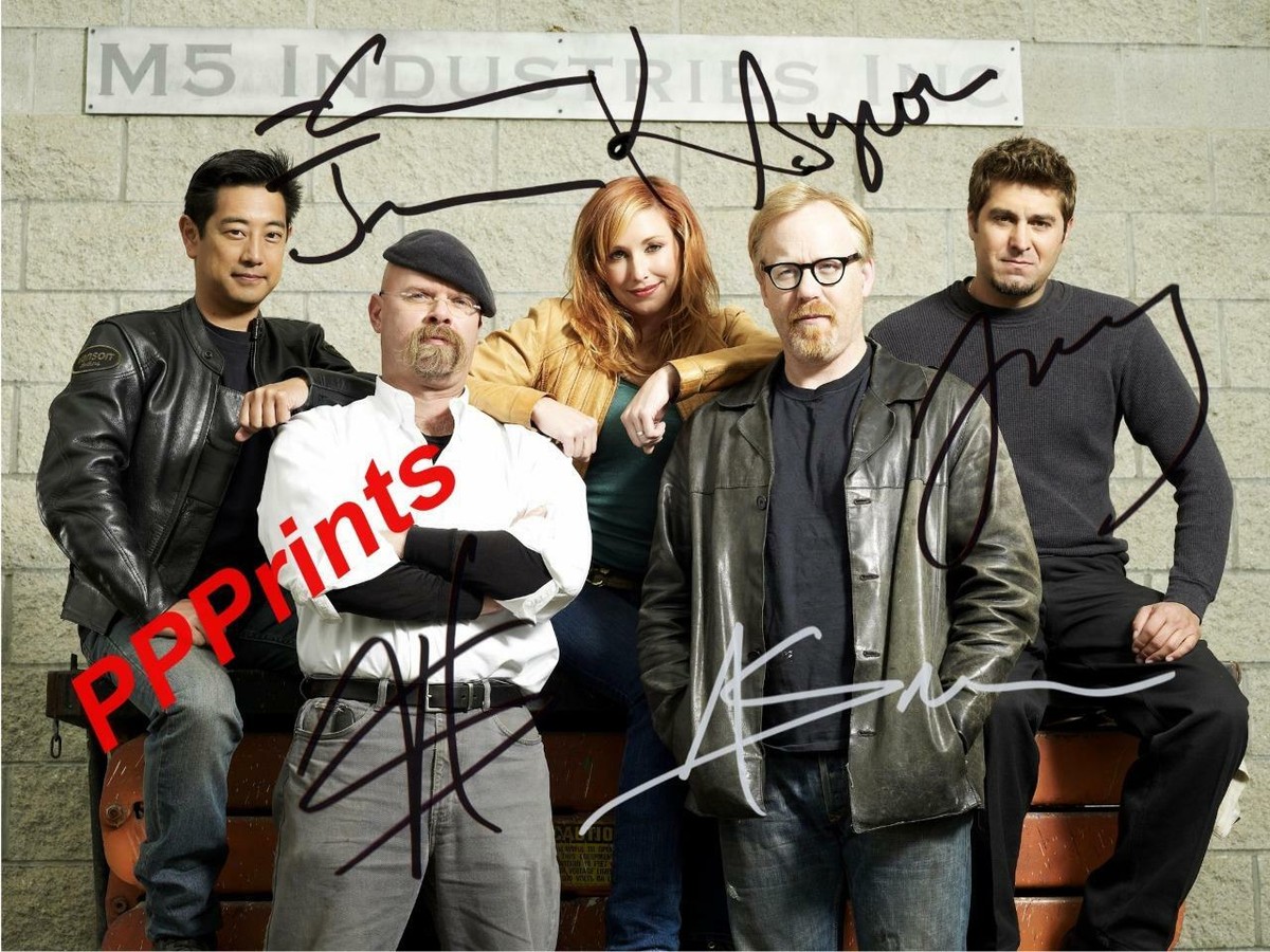 Mythbusters Cast Logo