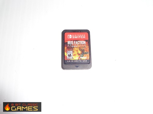 Red Faction Guerrilla ReMarsTered GAME ONLY - Nintendo Switch - 629a | eBay
