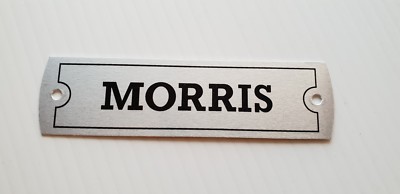 rocker valve cover MORRIS PLATE oxford cowley minor 1000 aluminium ...