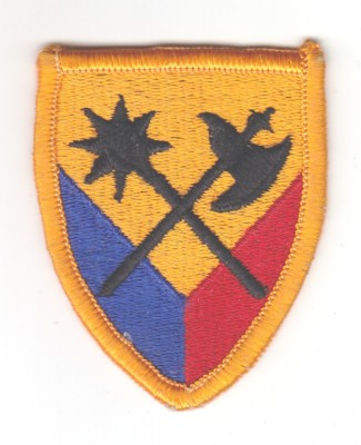 Army Patch: 194th Armored Brigade - merrowed edge | eBay