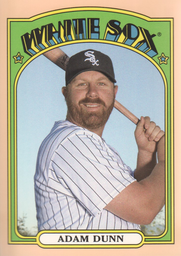 2013 Topps Archives Day Glow Chicago White Sox Baseball Card #35 Adam ...