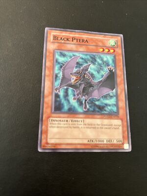 Black Ptera POTD-EN018 Yu-Gi-Oh! Card HP/damaged | eBay