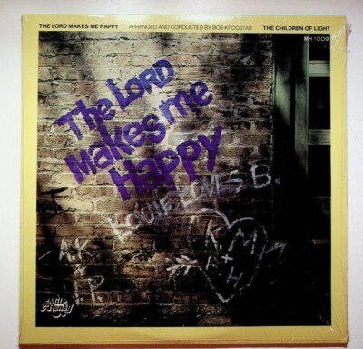 1977 Children Of The Light Bob Krogstad Gospel Christian Vinyl LP ...