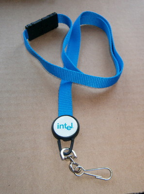 Intel Badge Holder Lanyard - MINT! | eBay