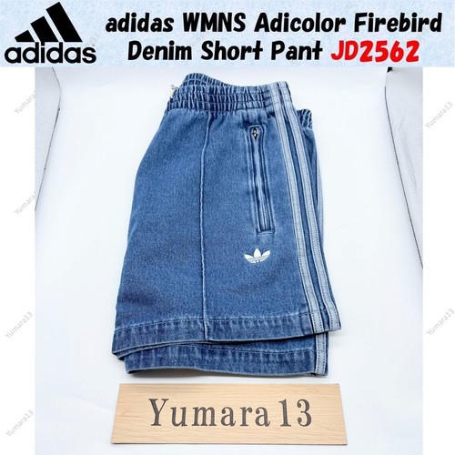 adidas WMNS Adicolor Firebird Denim Short Pant JD2562 Japan Size | eBay