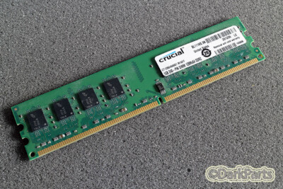 Crucial CT12864AA667.M16FF 1GB PC2-5300U DDR2-667Mhz Memory RAM | eBay
