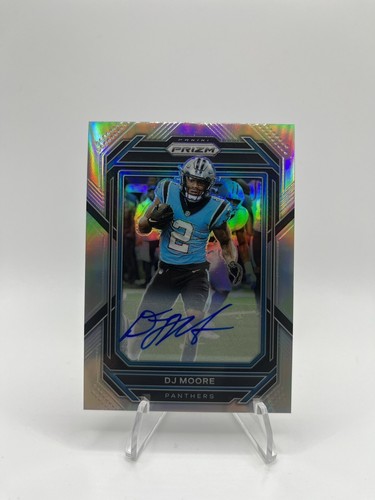 2022 Panini Prizm DJ Moore Silver Prizms Auto Autograph #41 | eBay