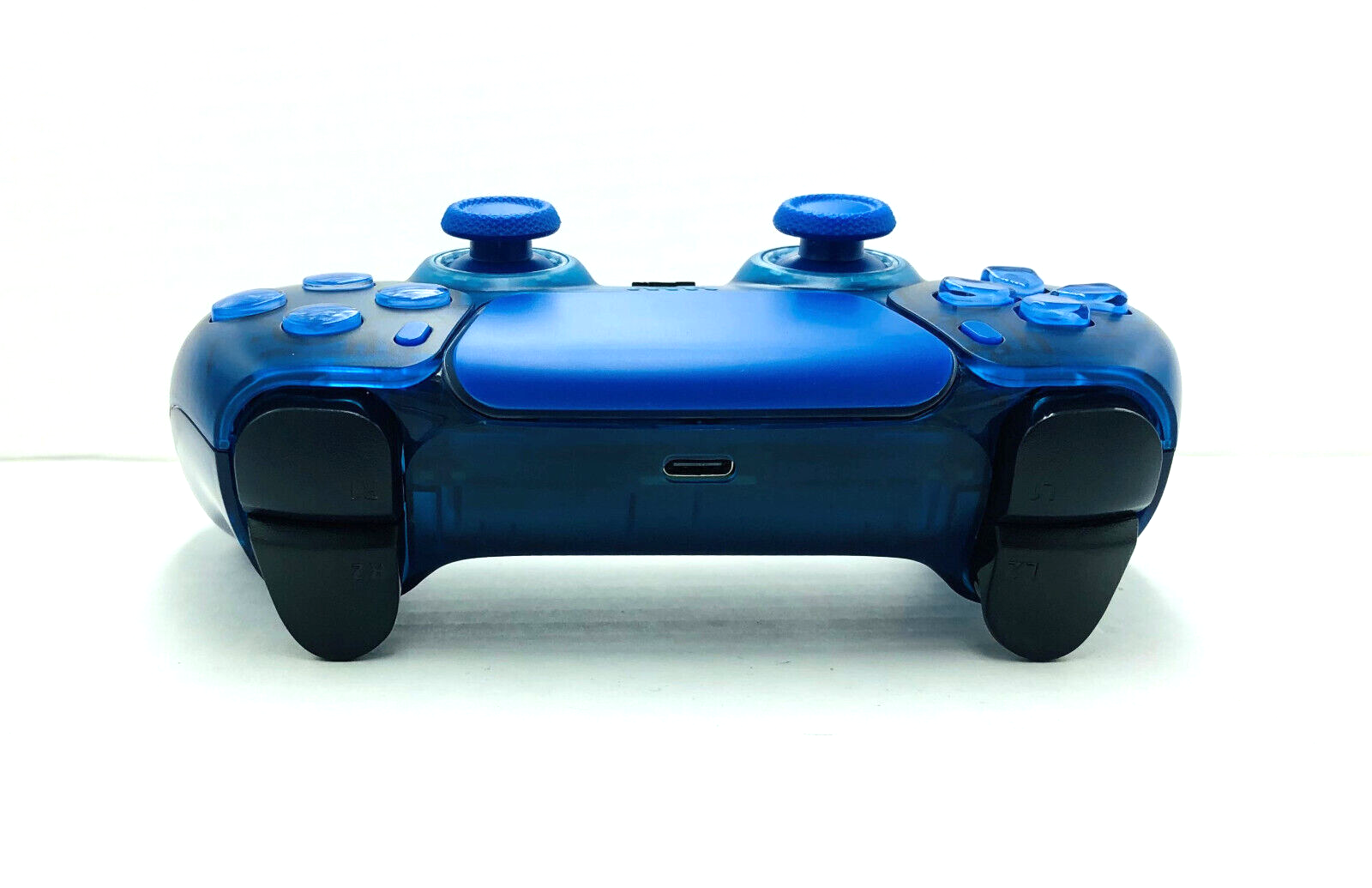 Custom Sony DualSense Wireless Controller PlayStation PS5 - Clear Blue ...