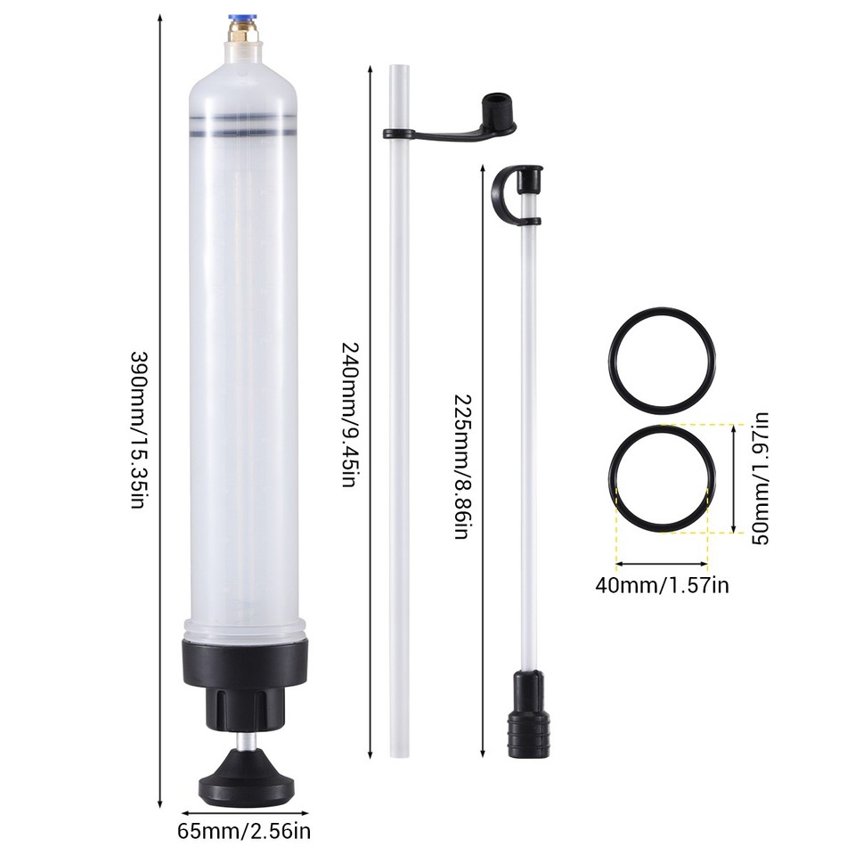Fluid Extractor Filling Syringe Transfer Liquid Pump Suction Oil ...