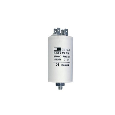 Condensatore Motore Pompa Circolante 12,5µF Per Whirlpool Bauknecht ...