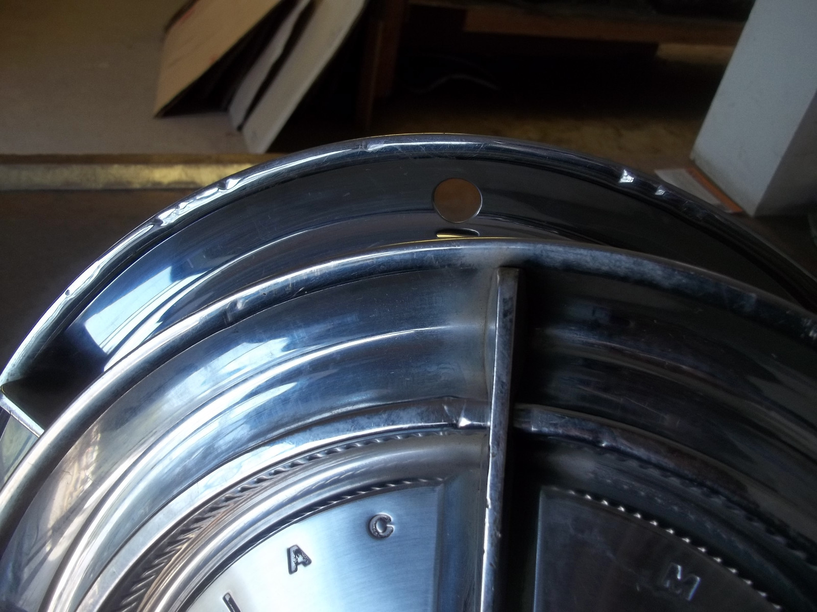 1960 60 Pontiac Hubcap Rim Wheel Cover Hub Cap 14" SPINNER OEM USED Y4 ...