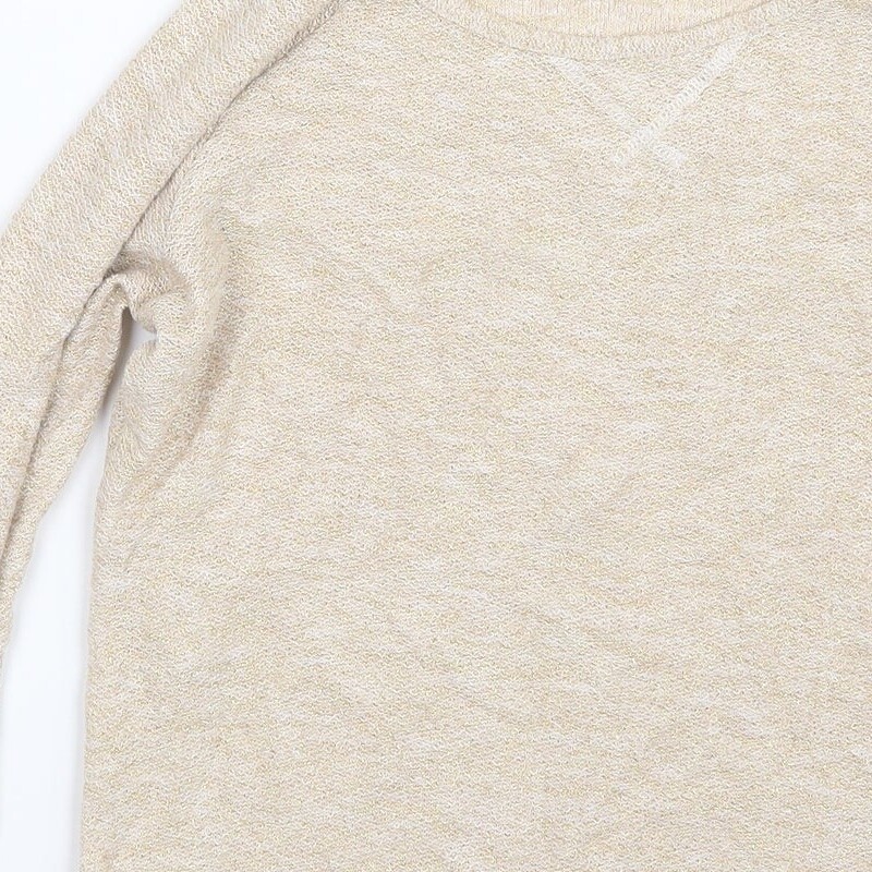 Oasis Womens Beige Crew Neck Polyester Blend Jumper Size XS | eBay UK