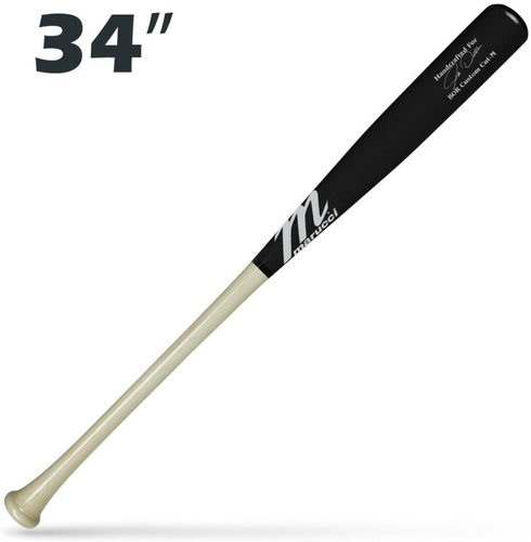 Marucci BRINGER OF RAIN 34" Pro Model Wood Baseball Bat - Natural/Black ...