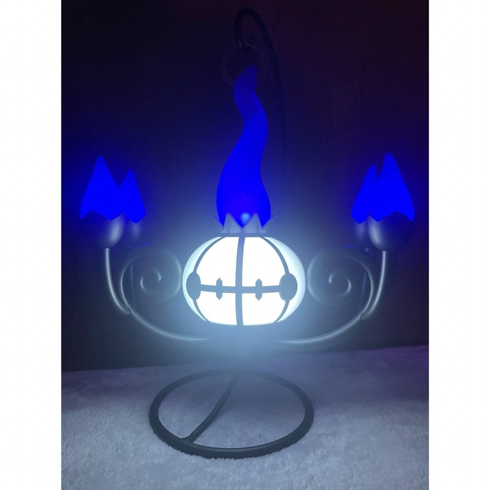 Pokemon LED Light Chandelure Pocket Monster Center Original Stand Used ...