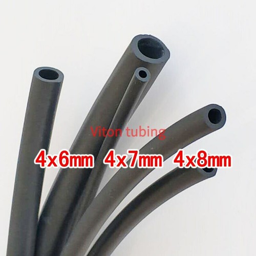 FKM tube Viton tubing FPM pipe fluororubber tube 2M 4mm id Fluorine ...