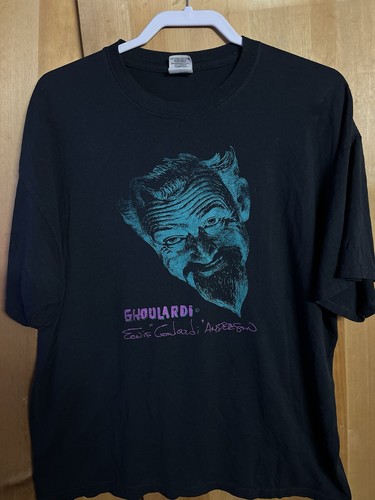 Vintage GHOULARDI T-Shirt Horror TV Personality Monster 90s XL Ernie ...