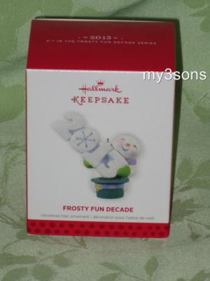 Hallmark 2013 FROSTY FUN DECADE free shipping | eBay