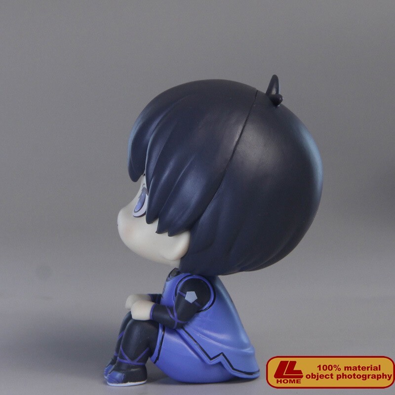 Anime Character Isagi Yoichi Big Head Cute Sit Figure Statue Toy Gift ...