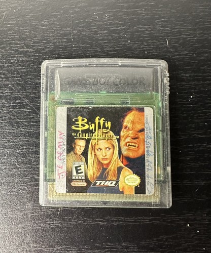Buffy the Vampire Slayer - Nintendo Game Boy Color | eBay