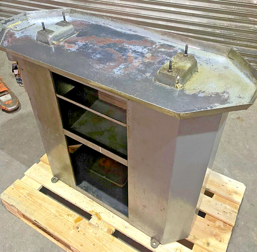 USED MYFORD CABINET WITH DRIP TRAY AND RAISING BLOCKS FOR SUPER 7 ML7 ...