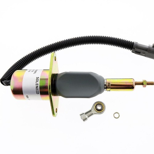 24V Shut Off Solenoid SA-5030-24 4063712 For Cummins Engine 6CT 8.3L ...