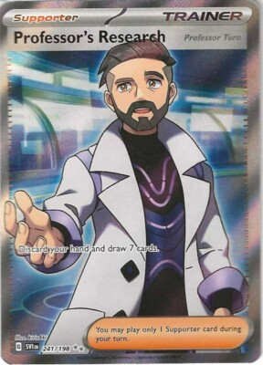 2023 Pokémon Scarlet & Violet - SVIen - #241 - Ultra Rare - PROFESSOR'S ...