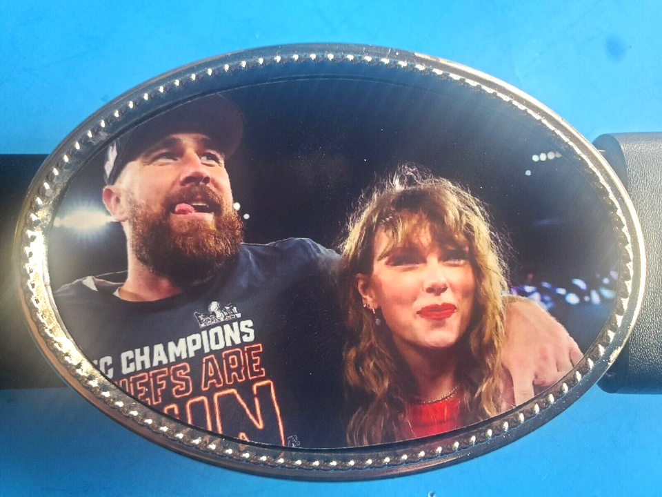 Taylor Swift & boyfriend Travis Kelce KANSAS CITY CHIEFS 2024 SUPER ...