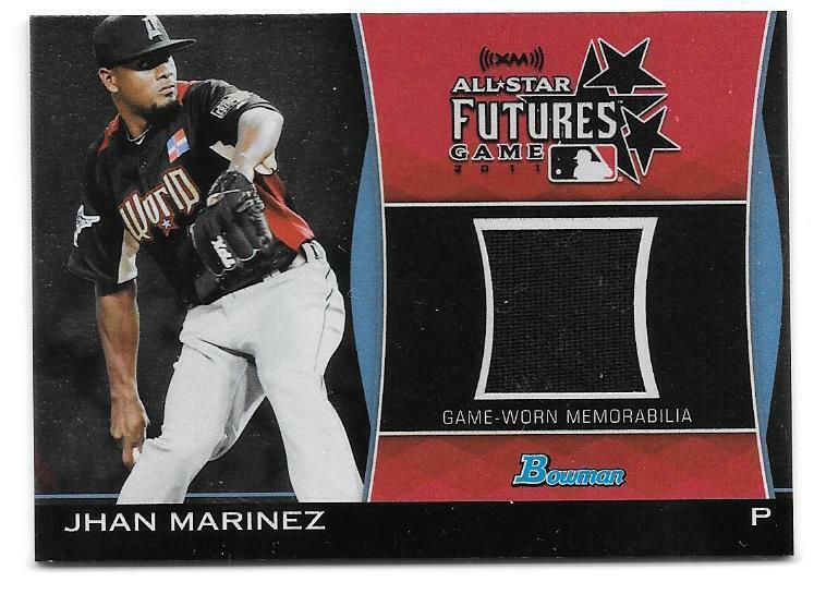 Jhan Marinez 2011 Bowman All Star Futures Jersey #FGRJM | eBay