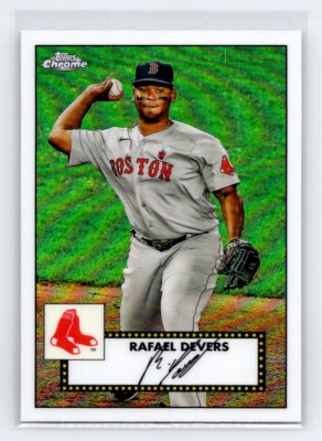 Rafael Devers 2021 Topps Series 1 #TC52-29 1952 Topps Redux Chrome | eBay