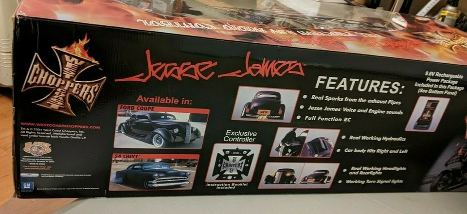 West Coast Choppers/Jesse James '36 Ford Coupe w Box 1:6 Scale Local ...
