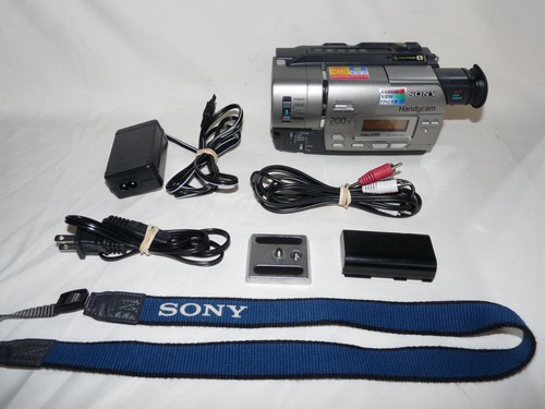 Sony CCD-TR517 HI8 8mm Vidéo8 Caméra Caméscope Lecteur Magnétoscope ...