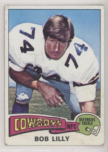 1975 Topps Bob Lilly #175 HOF | eBay