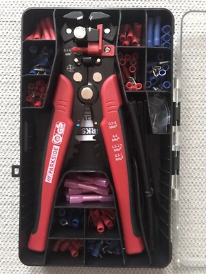Parkside Crimping Plier Set - 231 Piece Set Electric Wire Cutter Tool ...