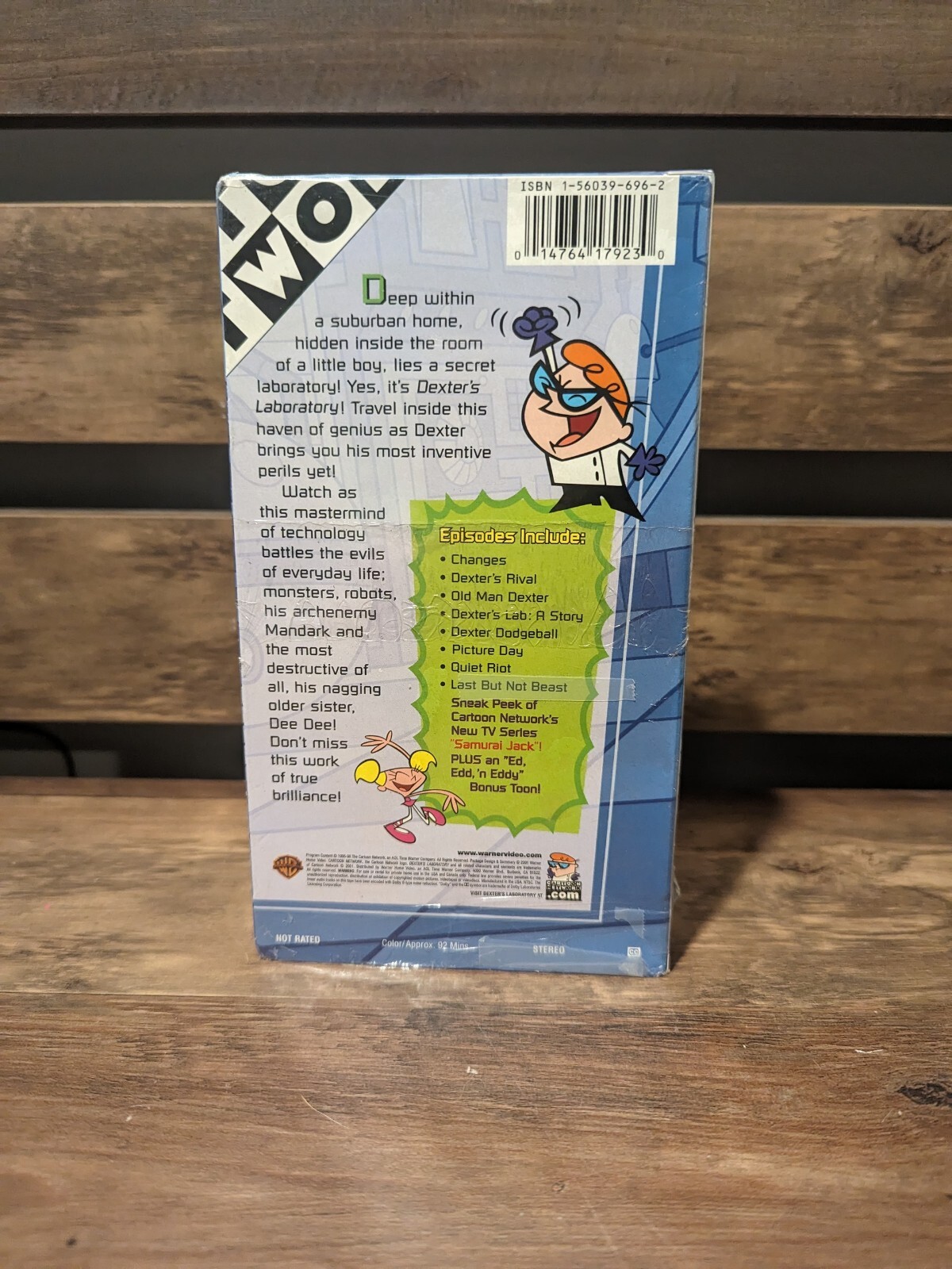 Dexters Laboratory VHS Greatest Adventures CN Slipsleeve Creator's ...