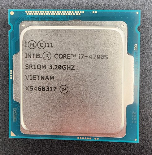Intel Core i7-4790S SR1QM @3.20GHz Socket FCLGA1150 8 MB CPU Processor ...