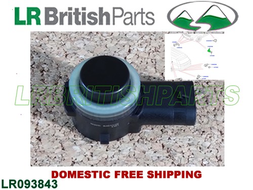 LAND ROVER FRONT SIDE PARKING AID SENSOR EVOQUE DISCOVERY VELAR SPORT ...