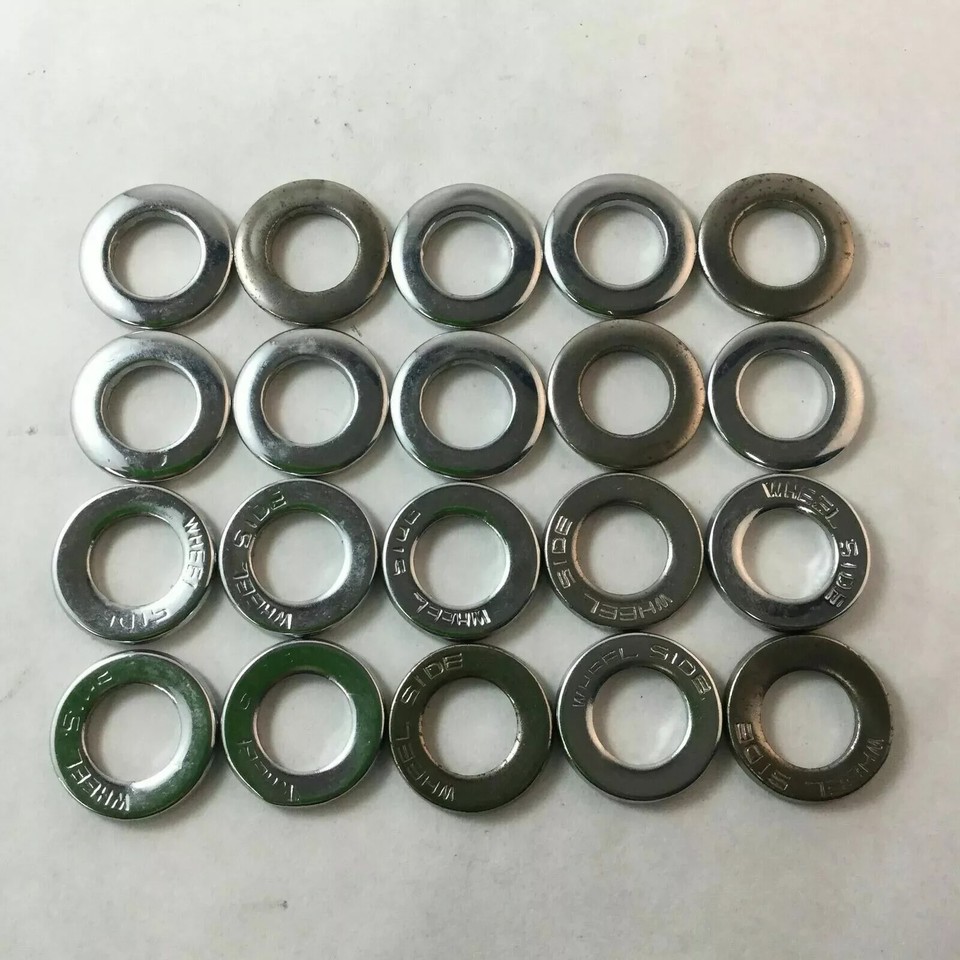 20 x Cragar SS Cragar SST style Chrome Mag Wheel Lug Nut Washer On ...