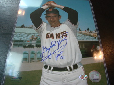 Gaylord Perry Autograph / Signed 8 X 10 photo San Francisco Giants HOF ...