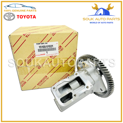 15100-51021 Genuine Toyota 1VD-FTV OIL PUMP ASSY 1510051021 OEM | eBay