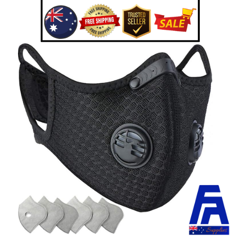 Dust Mask, Amazer Tec Reusable Dust Pollution Mask with Activated ...