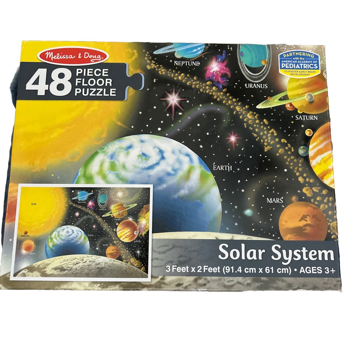 Solar System Floor Puzzle Ebay