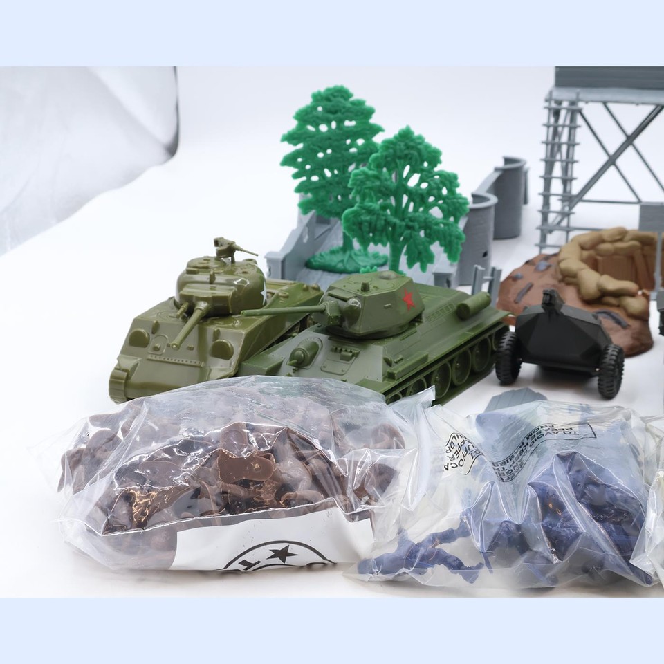 World War II Playset Classic Toy Soldiers 54mm Scale NEW MIB | eBay