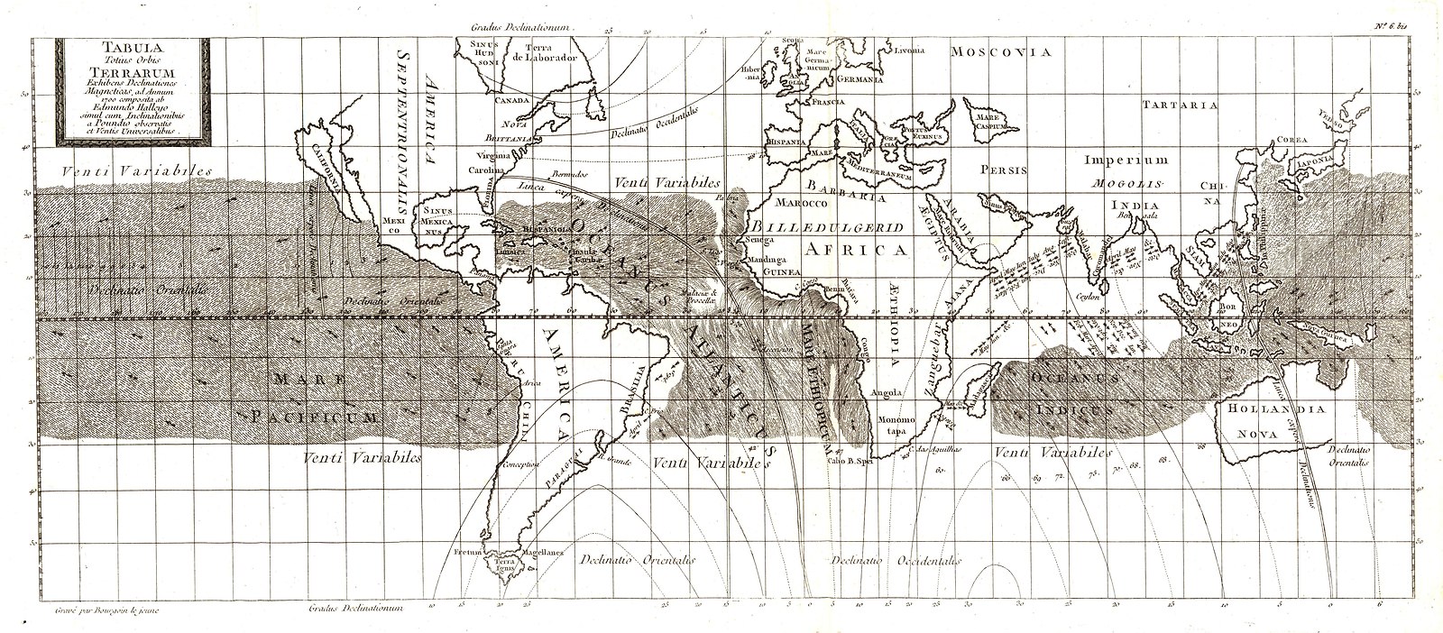 Mapa Mundial Original Halley 1787 | eBay