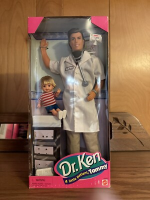 Dr. Ken & Little Patient Tommy Barbie Doll Set 1997 Mattel 18898 NIB | eBay