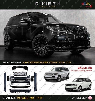 SVO STYLE BODYKIT RANGE ROVER VOGUE 2012-2021 L405 SPLITTER DRL RIVIERA ...