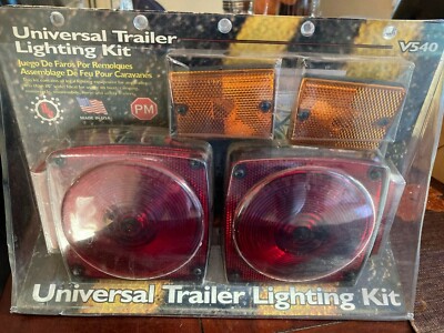 Peterson Universal Rear Trailer Light Kit V540 NOS USA | eBay