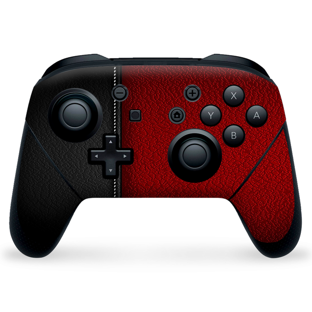 Nintendo Switch Pro Controller Skin Decal Vinyl Wrap - Black and Red ...