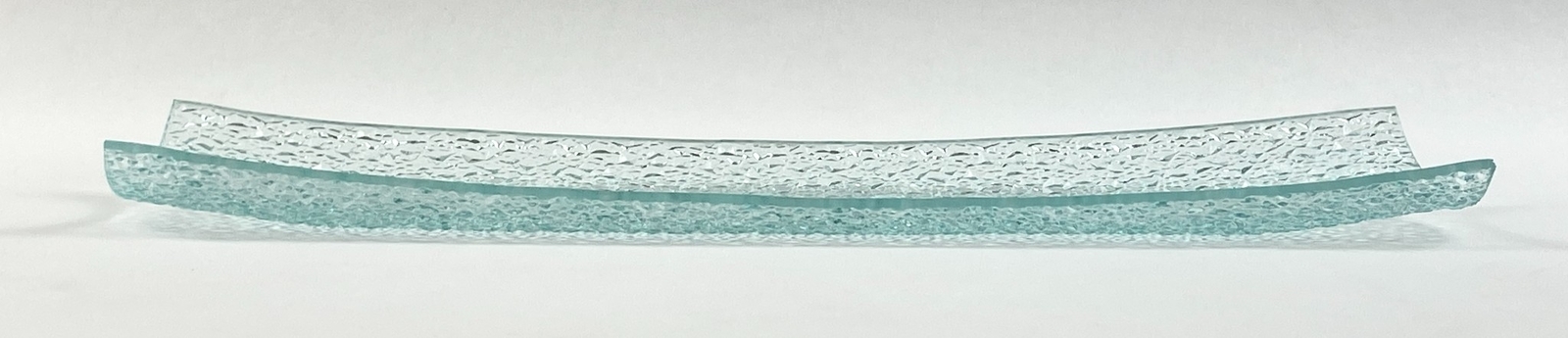 Clear Bubble Glass Rectangular Serving Tray Serving Platter Set of 6 | eBay